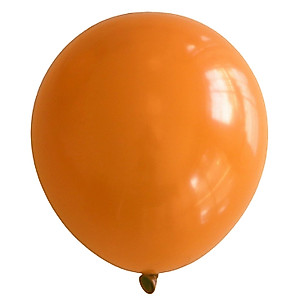 Beaumode Halloween Balloon arch with Pumpkin Bat Ghost Foil Balloons Black Orange Sand White Balloon 142pcsfor Kids Halloween Spooky Costume Party Decorations (Orange Black)