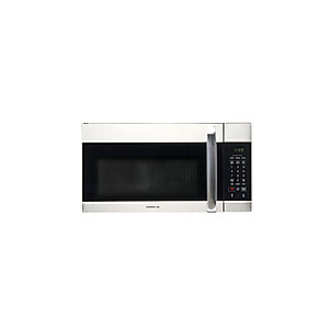 Farberware Over-the-Range Microwave Oven, 1.7 Cu. Ft. - 1000W - Auto Reheat, Multi-Stage Cooking, Melt/Soften Feature, Child Safety Lock, LED Display - Space Efficient & Powerful - Stainless Steel