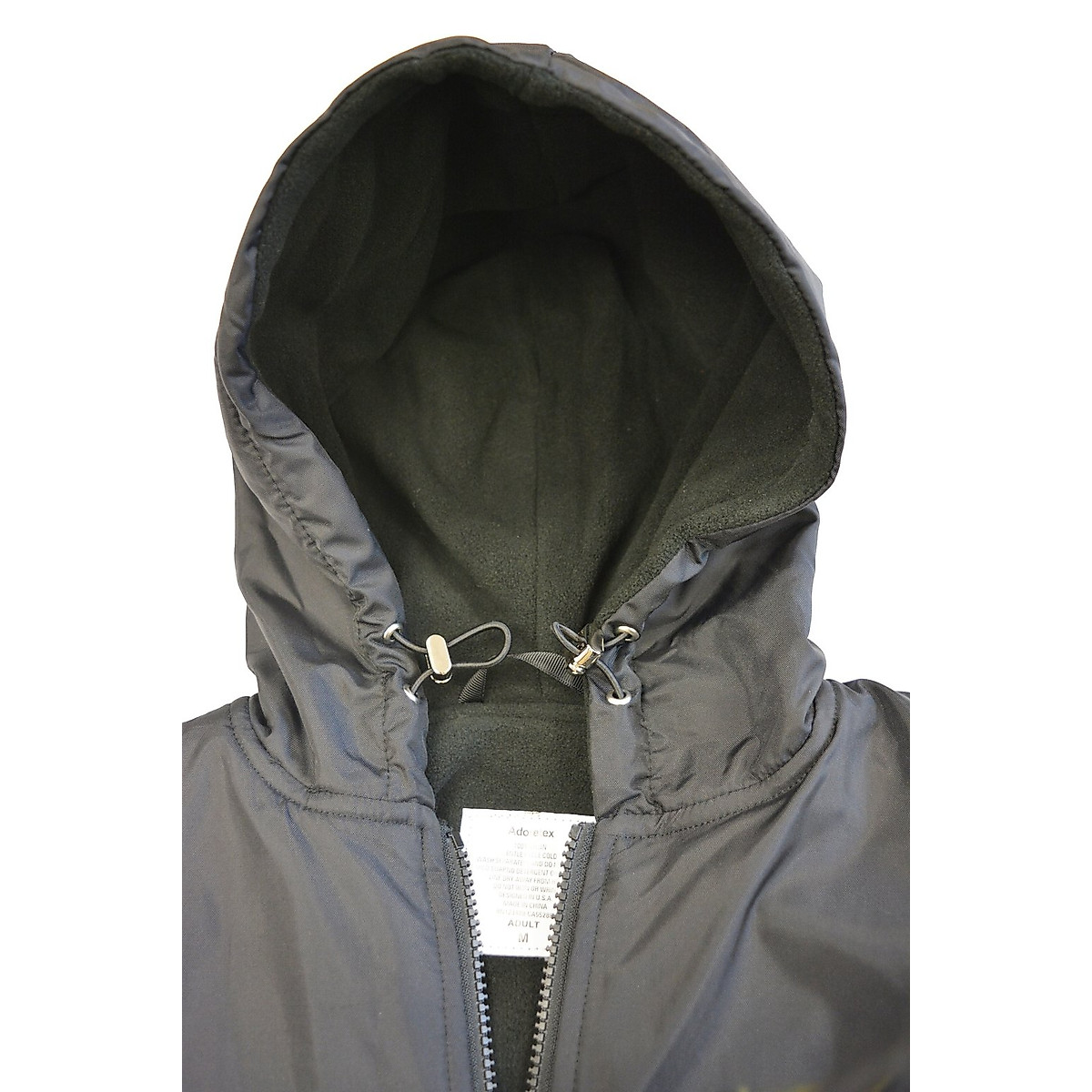 Adoretex Unisex Swim Parka Water Resistant Warm Coat Water Sports Swim Parka for Adults & Kids-PK005-Maroon/Black-AS