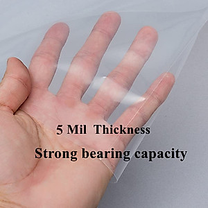 Yopay 20 Pack 15 Gallon Bucket Liner Bags for Marinating and Brining, 5.5 Mil Extra Large Thick Plastic Drum Liners Food Storage Bags, 19" W X 31" H, BPA Free, Heavy Duty Leak Proof