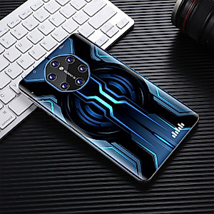 HD 7 Tablet, IPS Display, 16 GB, Supports Telephone Communication, Voice Call Game Tablet, for Portable Entertainment (Blue)