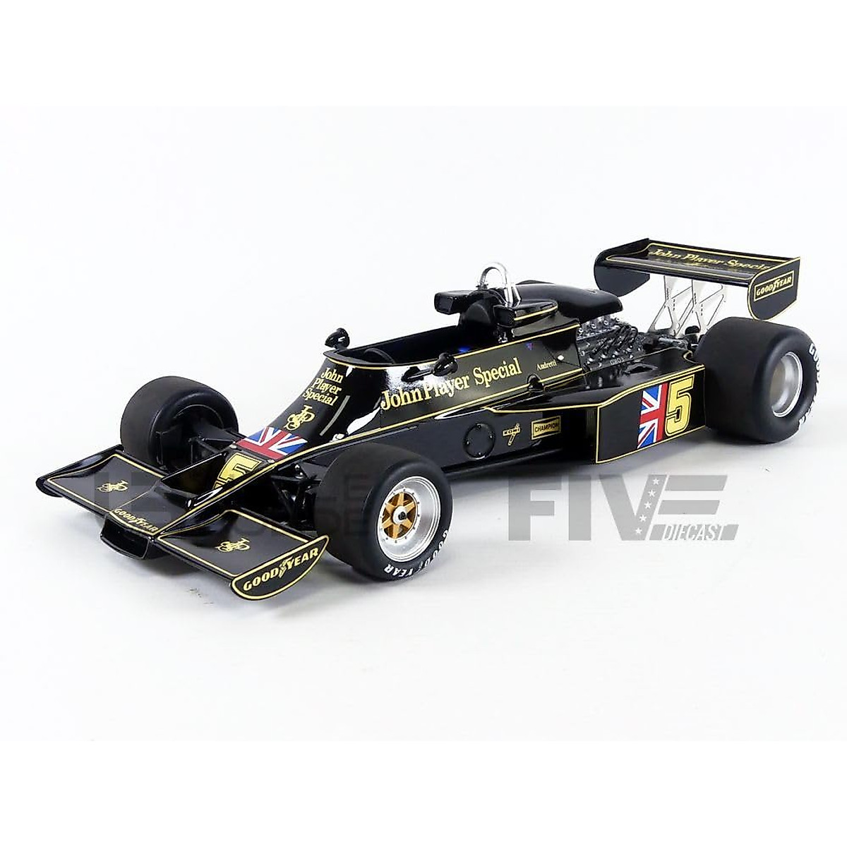 Tecnomodel Mythos - Collectible Model Car, TM18175A, Black/Gold