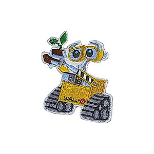 Tervis Made in USA Double Walled Disney Wall-E Insulated Tumbler Cup Keeps Drinks Cold & Hot, 10oz Wavy, Emblem