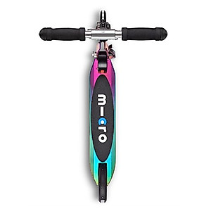 Micro Kickboard | Sprite LED | 2 Wheeled | Fold-to-Carry | Lightweight Swiss-Designed Micro Scooter | Light-Up Wheels| Children and Teens, Ages 6+
