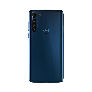 Motorola Moto G8 Power XT2041-3 Dual-SIM 64GB (GSM Only | No CDMA) Factory Unlocked 4G/LTE Smartphone (Capri Blue) - International Version