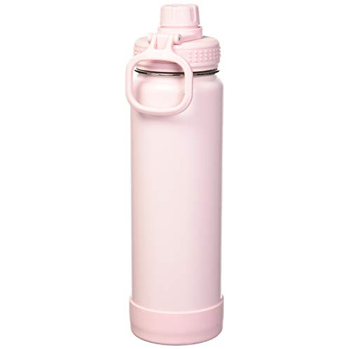 Takeya Actives Spout Lid Insulated Water Bottle, 24 oz, Blush & Actives Insulated Stainless Steel Water Bottle with Spout Lid, 24 oz, Teal