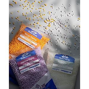Bella Verde Waxing Kit - Home Wax Kit for Women and Men - Wax Warmer - 6 Packs of Wax Beads - Wax Pot - Pre & Post Wax Spray 20 Wood Sticks - Hard Wax Beans for Brazilian Body Legs Eyebrows Face Lips