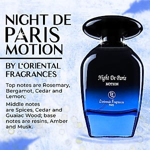 Night De Paris Motion By L'Oriental Fragrances Eau De Parfum 3.3OZ (NIGPFZ006)
