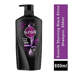 Sunsilk Stunning Black Shine Shampoo, 650ml