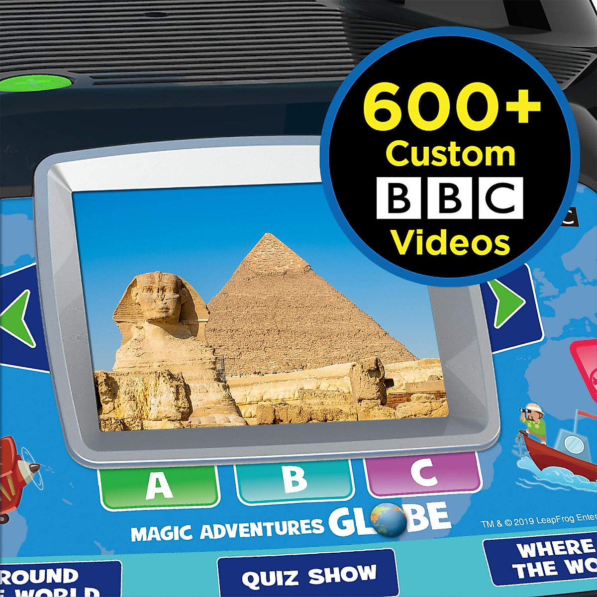 LeapFrog Magic Adventures Globe (Frustration Free Packaging), Multicolor