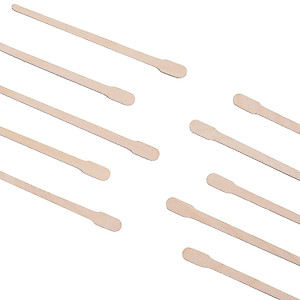 Hedume 2000 Pack Wax Spatulas Whaline Wood Waxing Applicator Sticks Small for Hair Removal Eyebrow Body