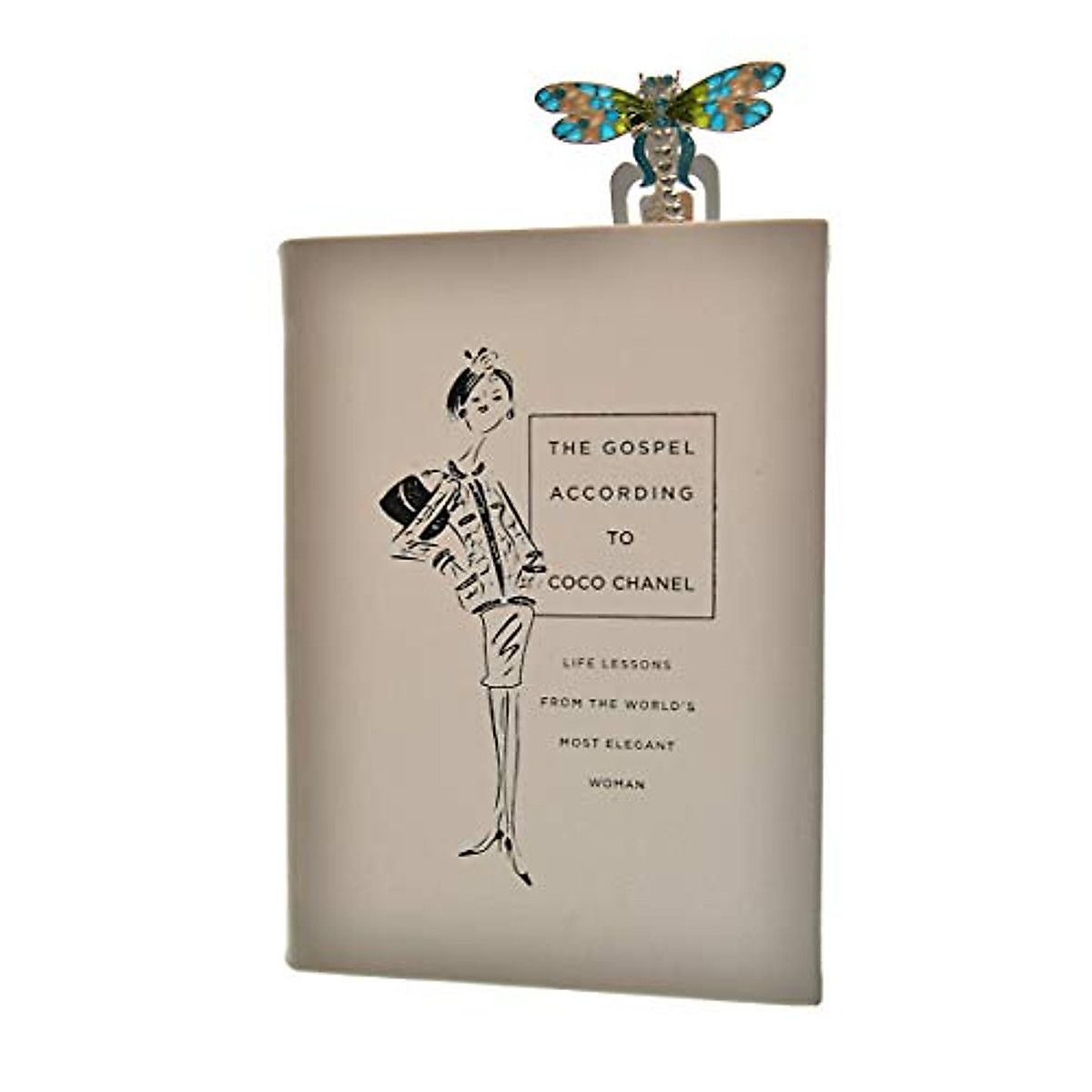 HOME-X Art Deco Dragonfly Colorful Bookmark, Tea Party Favor, Teacher Gift