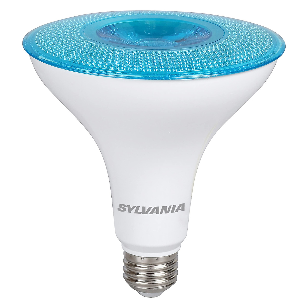 Sylvania LED Flood PAR38 Blue Light Bulb, Efficient 9W, Non-Dimmable, 5 Year, E26 Medium Base - 1 Pack (40830)