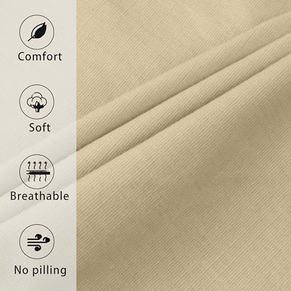 NANAMEEI Mens Linen Pants Mens Summer Pants Mens Slim Fit Pants Mens Linen Loose Pants Beige XL