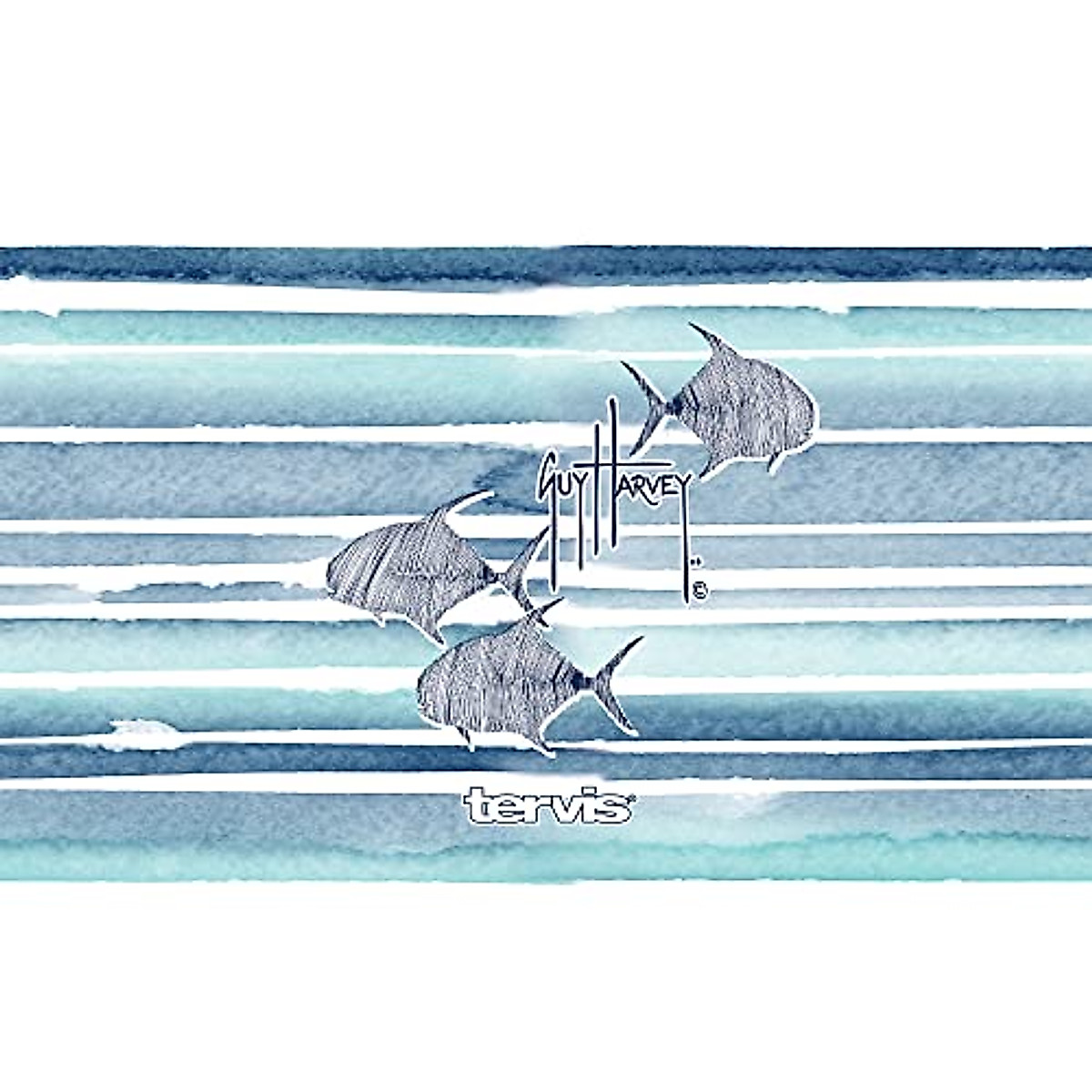 Tervis Guy Harvey-Freeswim Fish Insulated Tumbler, 20oz Legacy, Stainless Steel