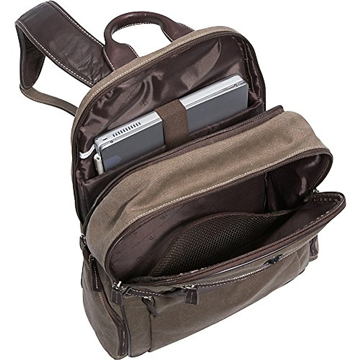 BELLINO Autumn Computer Backpack Scan Express, Brown