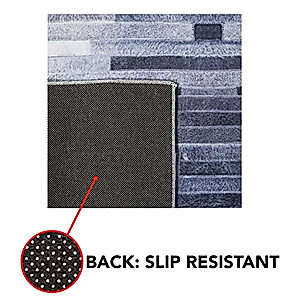 Safavieh Faux Hide Collection Machine Washable Slip Resistant 3' x 5' Light Grey/Grey FAH516F Rustic Lodge Modern Glam Bedroom Living Room Area Rug