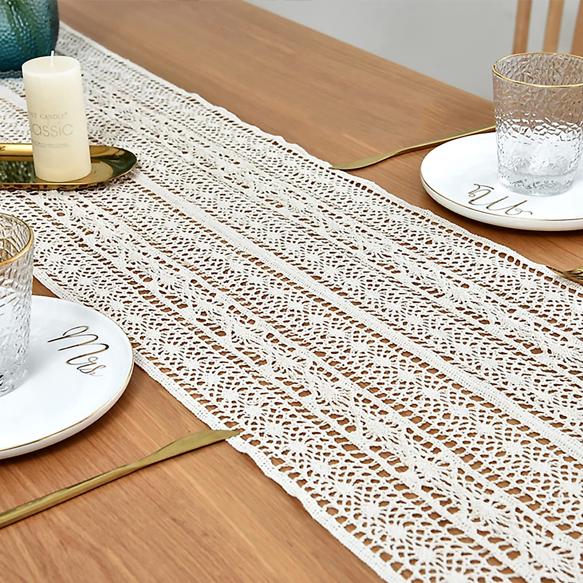 Hsvanyr Dining Table Centerpieces Runners for Dressers and End Table 12x47inch Table Runner Toppers Scarf Themed Decorations