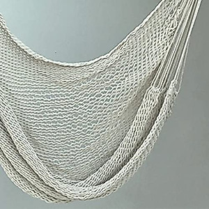 Hammock Chair Porch for Seat Woven Hanging Rope String Netted Swing Outdoor Indoor Garden Furniture for Yard Bedroo