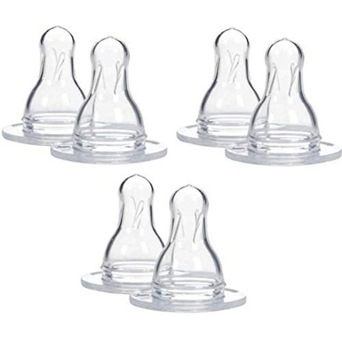 Dr. Brown's Silicone Nipple - Level 1 - 6 Pk