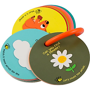 MOLLYBEE KIDS Toddler Outdoor Scavenger Hunt Cards at The Park, Toddler Games, Gifts for Ages 2, 3