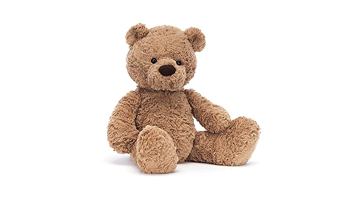 Jellycat Bumbly Bear Stuffed Animal - Classic and Lovable