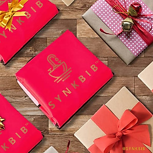 SYNKBIB Sink Cover-Bathroom Sink Organizer with Storage Pockets- Hair Drain Catcher- Makeup Sink Mat -30" by 30" Sink Cover for Counter Space