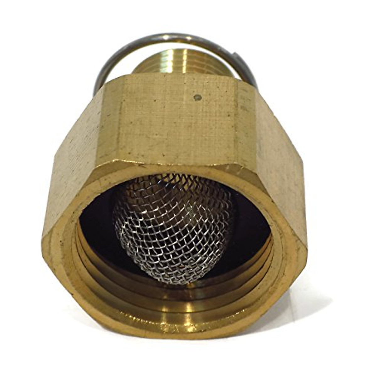 MTM Brass Pressure Washer Garden Hose Adapter (w/Spring & Filter) & Quick Connect Coupler