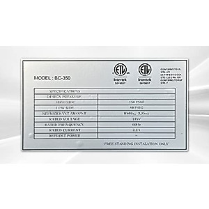 Beer Back Bar Cooler 3 Glass Sliding Door 53" Width Beer Fridge NSF Certified Beverage Refrigerator 11.8 cu.ft Under Counter Height 35°-46°F Black bb3dup