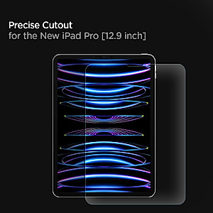 Spigen Tempered Glass Screen Protector GlasTR Slim Designed for iPad Pro 11 inch M2 (2022) / iPad Pro 11 inch (2021/2020/2018) / iPad Air 5 (2022) / iPad Air 4 (2020) 9H Hardness/Case-Friendly