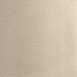 Expo Shiny Tulle Spool of 25-Yard, Ivory