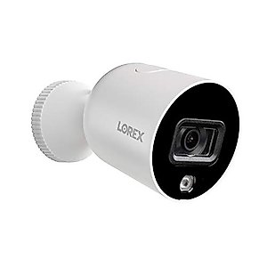 Lorex Smart Home Security Center, Wi-Fi Security Camera System with 1080p HD Bullet Cameras, Motion Detection and Color Night Vision, 64GB MicroSD 4 Channel System, 2 Bullet Cameras