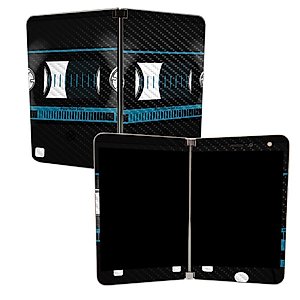 MIGHTY SKINS MightySkins Carbon Fiber Skin for Microsoft Surface Duo - Cassette Tape | Protective, Durable Textured Carbon Fiber Finish | Easy to Apply | Made in The USA