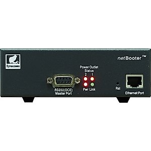Synaccess netBooter NP-02B Remote Switched PDU with 2 Power Outlets, 120V/13A. Control via Web, telnet, or USB