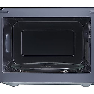 Magic Chef MC77MB Countertop Microwave Oven, Small Microwave for Compact Spaces, 700 Watts, 0.7 Cubic Feet, Black