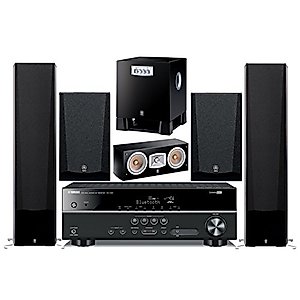 Yamaha 5.1-Channel Wireless Bluetooth 4K 3D A/V Surround Sound Multimedia Home Theater System