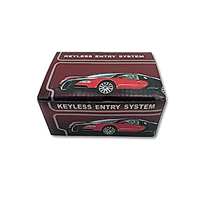 Keyless Entry car, Aiuphing Universal Remote Door Lock kit,Car Remote Central Locking Kit,Vehicle Door Lock Anti-Theft System with 2 Remote Controllers