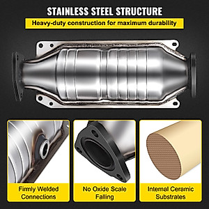 VEVOR Catalytic Converter For Honda 98-02 Accord EX LX Catalytic Converter