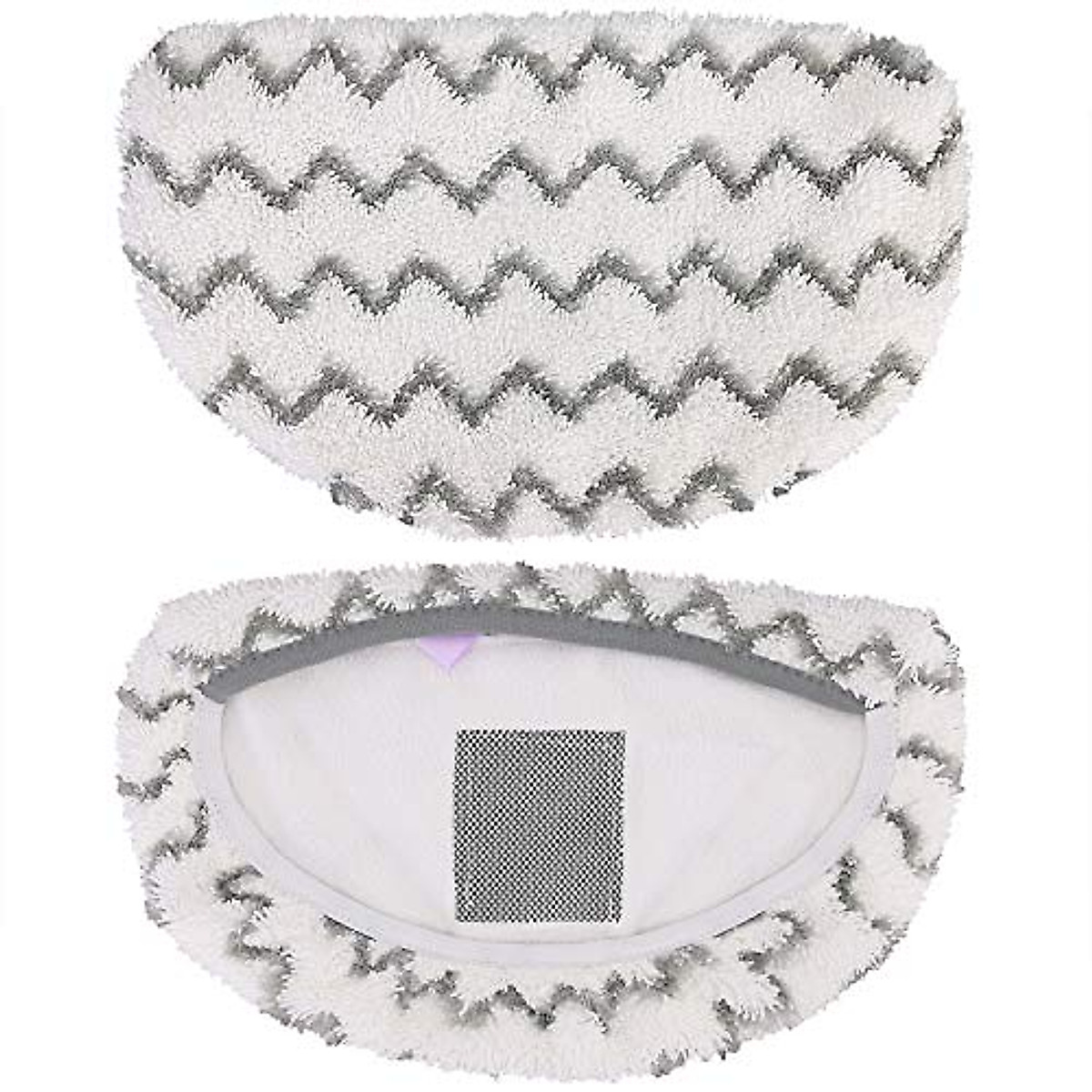 Steam Mop Replacement Pads Compatible with Bissell Powerfresh Steam Mop 1940 1806 1544 1440 2075A 2685A Series, Part # 5938 & 203-2633, 1606668 & 1606669 (4-white)