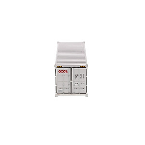 20' Dry Goods Sea Container OOCL White Transport Series 1/50 Model by Diecast Masters 91025 B