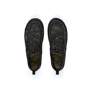 VIKTOS Men's Trenchfoot Water-Resistant Indoor/Outdoor Lightweight Tactical Performance Shoes | Hi-Rebound EVA Midsole | Wear as a Shoe or Sandal with Foldable Heel, Multicam Black, 6