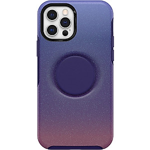 OtterBox + Pop Symmetry Series Case for iPhone 12 PRO MAX (NOT Mini/12/12 Pro) Non-Retail Packaging - Violet Dusk