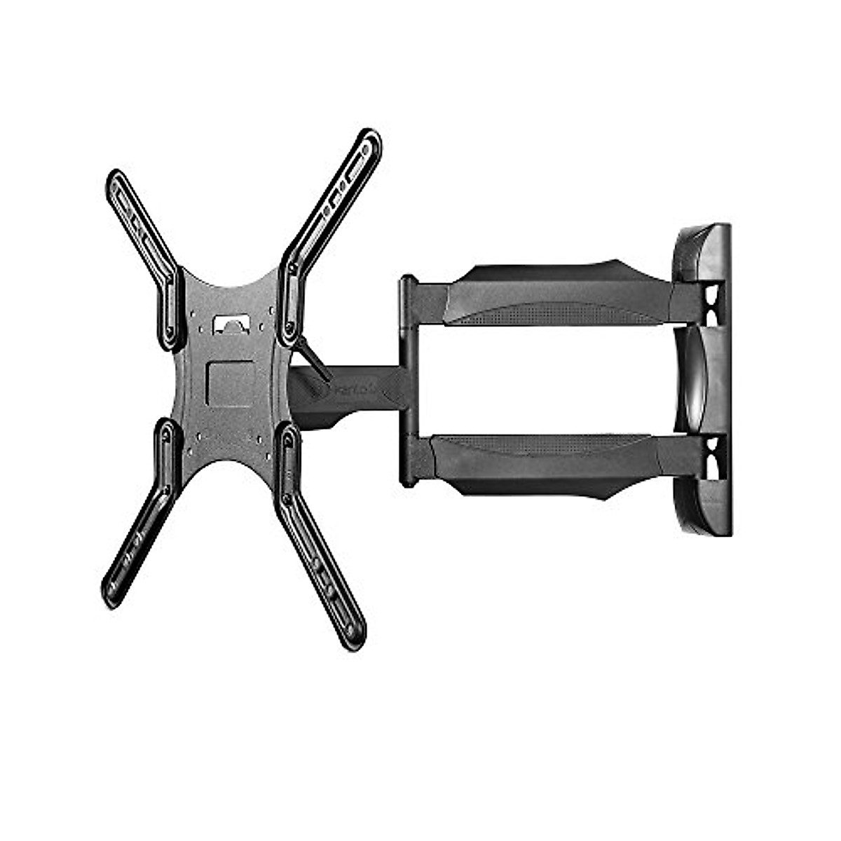 Kanto M300 Full Motion TV Wall Mount for 26 to 55-in TVs | Articulating Arm with 19" of Extension | Easy Tilt Design | 5" Offset | VESA Compatible TV Bracket | Heavy-Duty Steel | Black