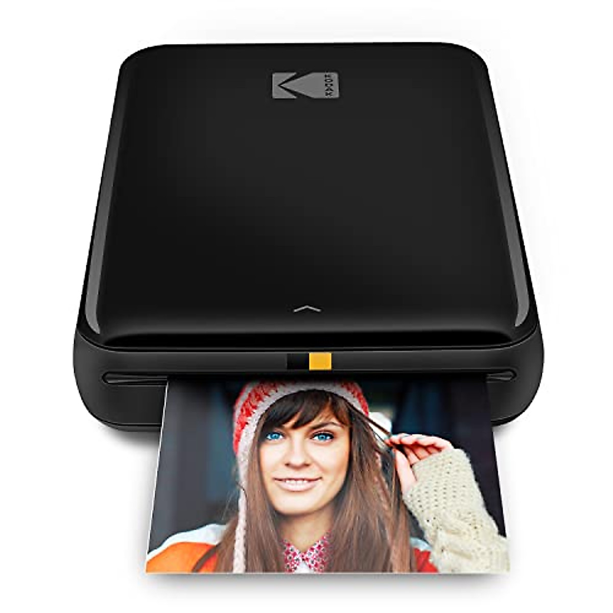 KODAK Step Wireless Mobile Photo Mini Color Printer (White) Compatible w/ iOS & Android, NFC & Bluetooth Devices