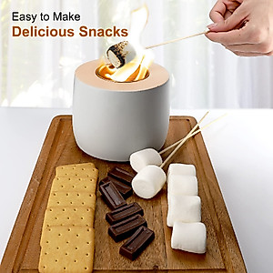 Tabletop Fire Pit Alcohol Fireplace Portable Tabletop Fireplace Mini Fire Bowl for Home Decor Use at Valentine's Day, Party, Dining Time, and Birthday