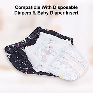 Potty Training Underwear for Boys, Toddler Rubber Swim Diaper Cover, Plastic Pants for Toddlers Training Pants, Training Underwear for Boys 2T