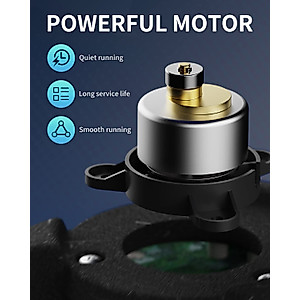 Mini Vortex Mixer with Extra Interchangeable Silicone Cap, Lab Vortex Shaker with Touch Function, 5600rpm, 6mm Orbital Diameter, for Acylic Paints, Nail Polish, Test Tubes, Green