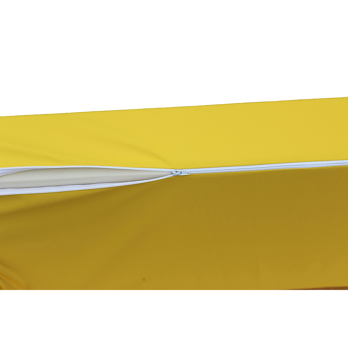 Jininworl Waterproof Indoor/Outdoor Patio Bench Cushion, Soft Thicken Seat Pads Cushion Custom Size, Pillow Outdoor Cushions Storage Bench Cushion (Yellow; 14 x 36 x 2)