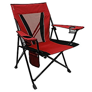 Kijaro XXL Dual Lock Portable Camping Chair - Supports Up To 400lbs - Enjoy the Outdoors in a Versatile Folding Chair, Sports Chair, Outdoor Chair & Lawn Chair – Red Rock Canyon
