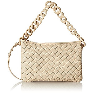 Vince Camuto womens Adyna Large Crossbody, Bone, One Size US